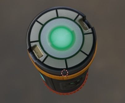 Sci fI Grenade 3D model | CGTrader