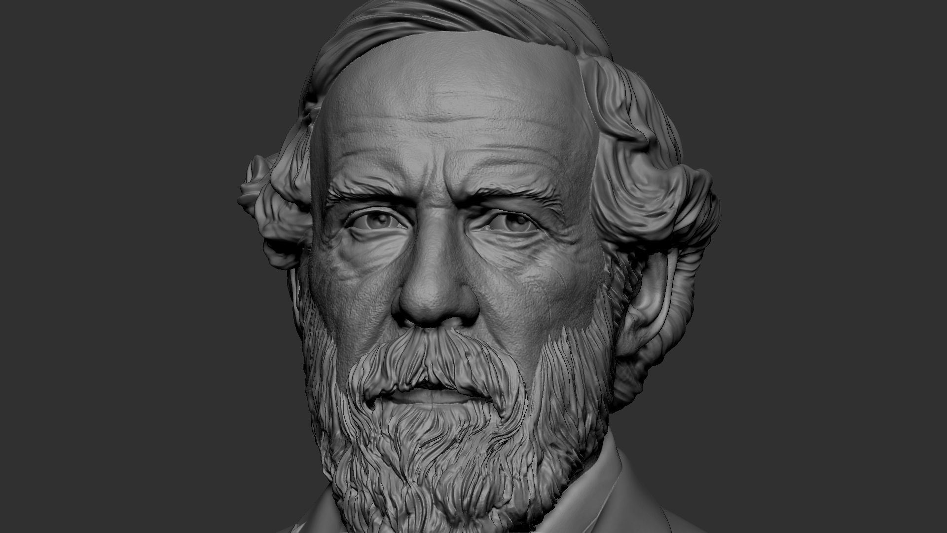 Robert Edward Lee 3D model 3D printable | CGTrader