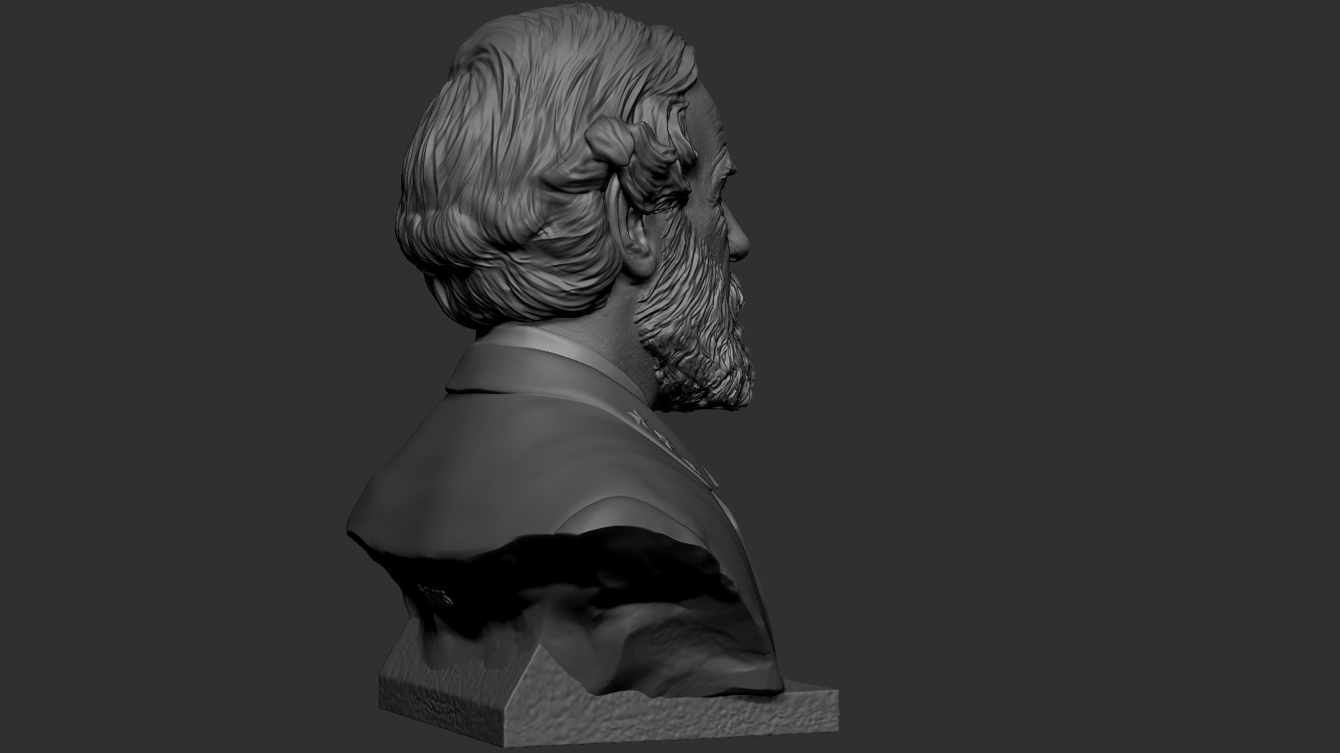 Robert Edward Lee 3D model 3D printable | CGTrader