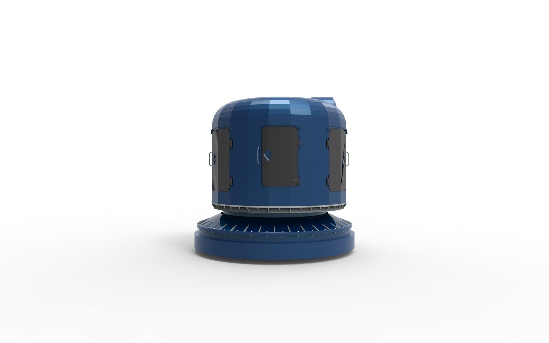 Ak176 Blue 3D model | CGTrader