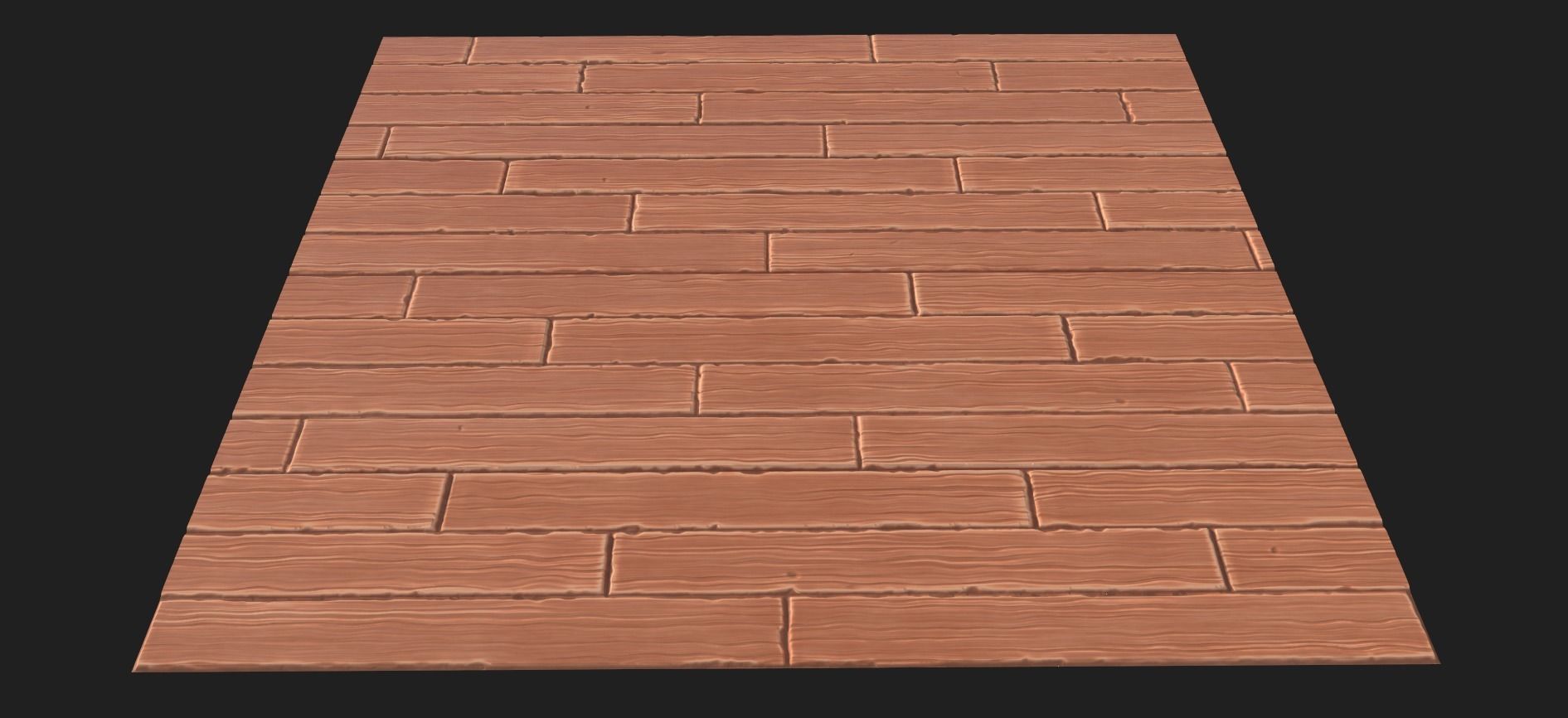 Stylized Wooden Floor Seamless PBR Texture Texture | CGTrader