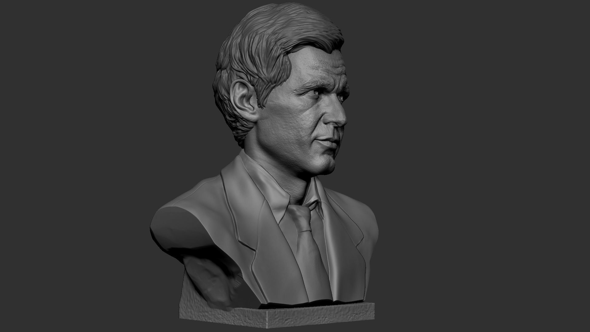 Harrison Ford 3D model 3D printable | CGTrader