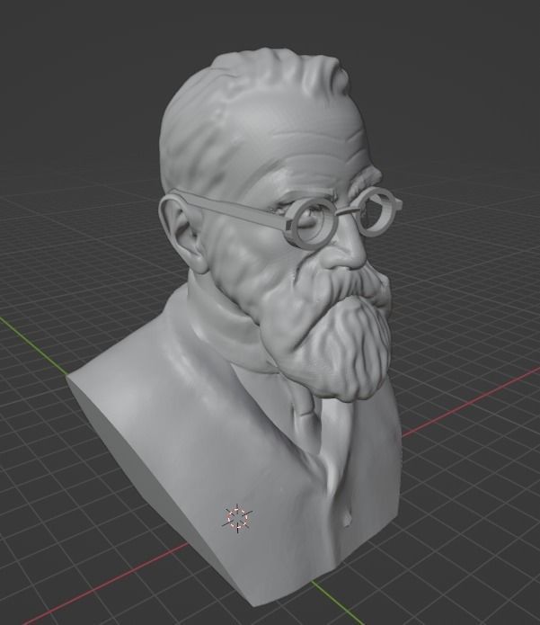 Nikolai Rimsky Korsakov 3D model 3D printable | CGTrader