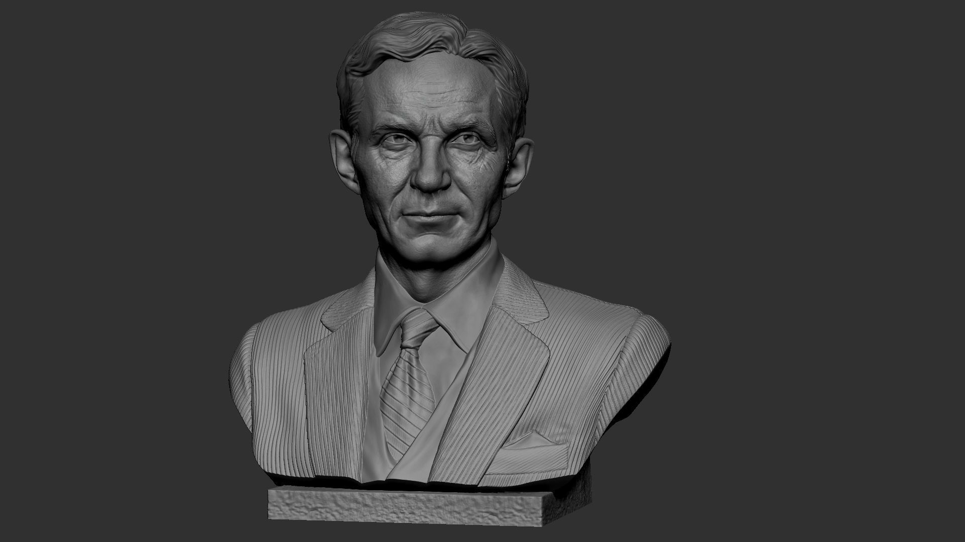 Henry Ford 3D model 3D printable | CGTrader