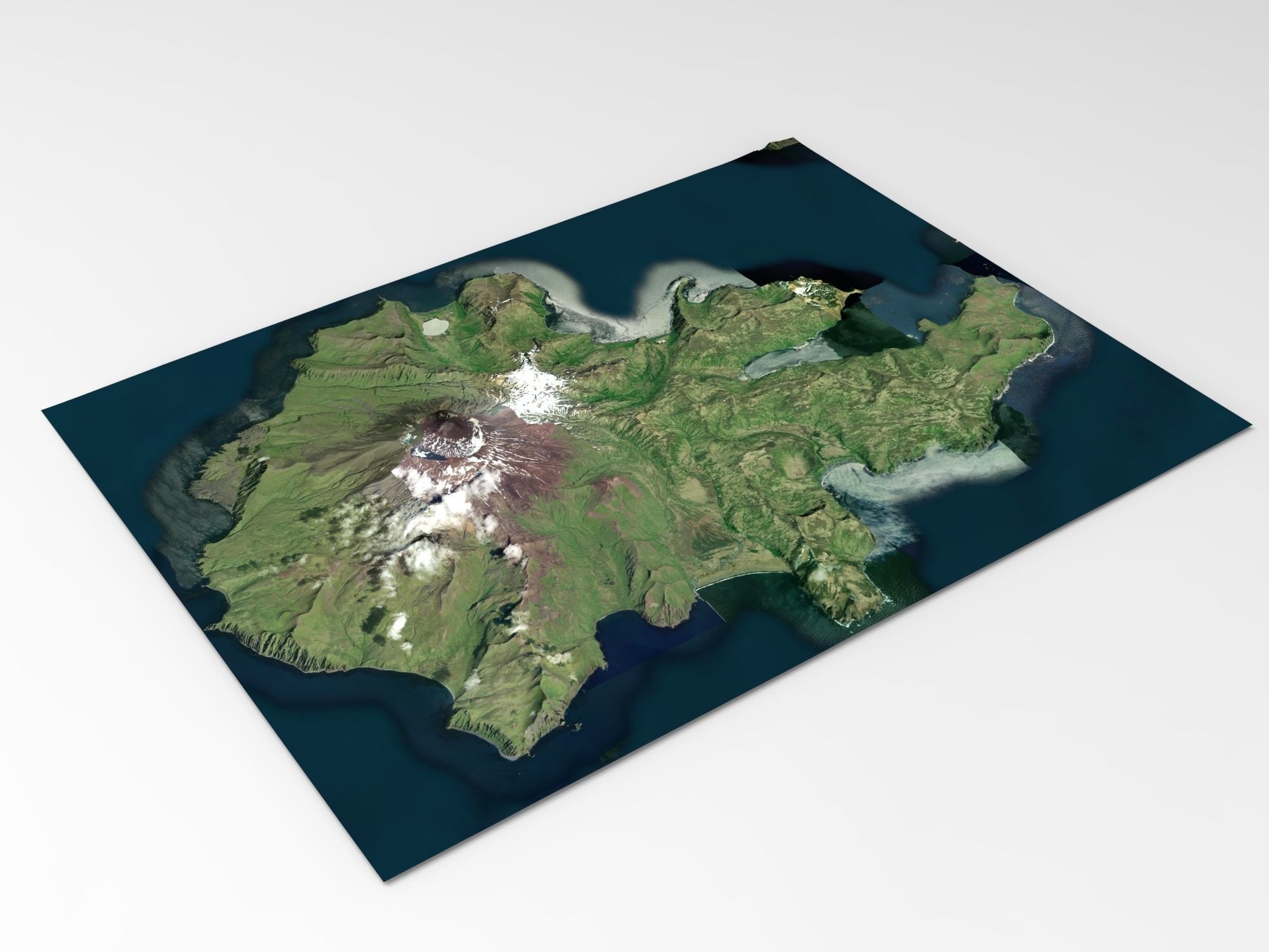 Akutan Island Alaska USA 3D model | CGTrader