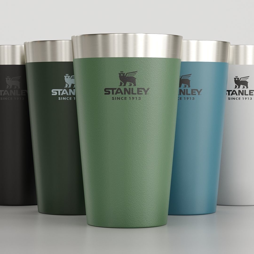 Stanley Beer Pint Cup 3D model | CGTrader