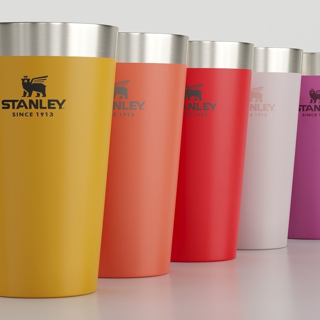 Stanley Beer Pint Cup 3D model | CGTrader