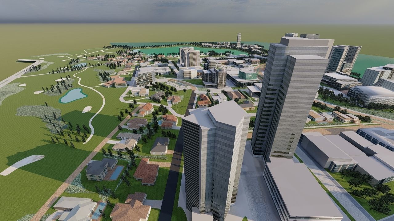 3D model City 3D model design VR / AR / low-poly | CGTrader