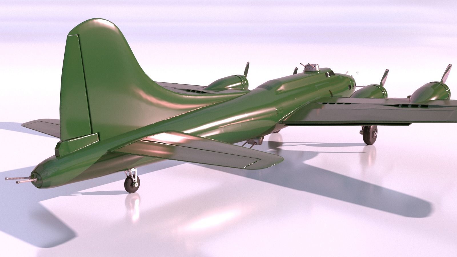 Boeing B17 for 3Dprint 3D model 3D printable | CGTrader