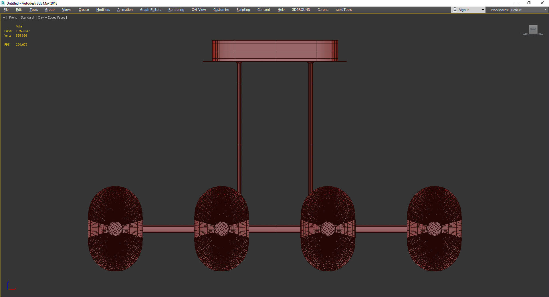 3D model LOCUS LONG VR / AR / low-poly | CGTrader