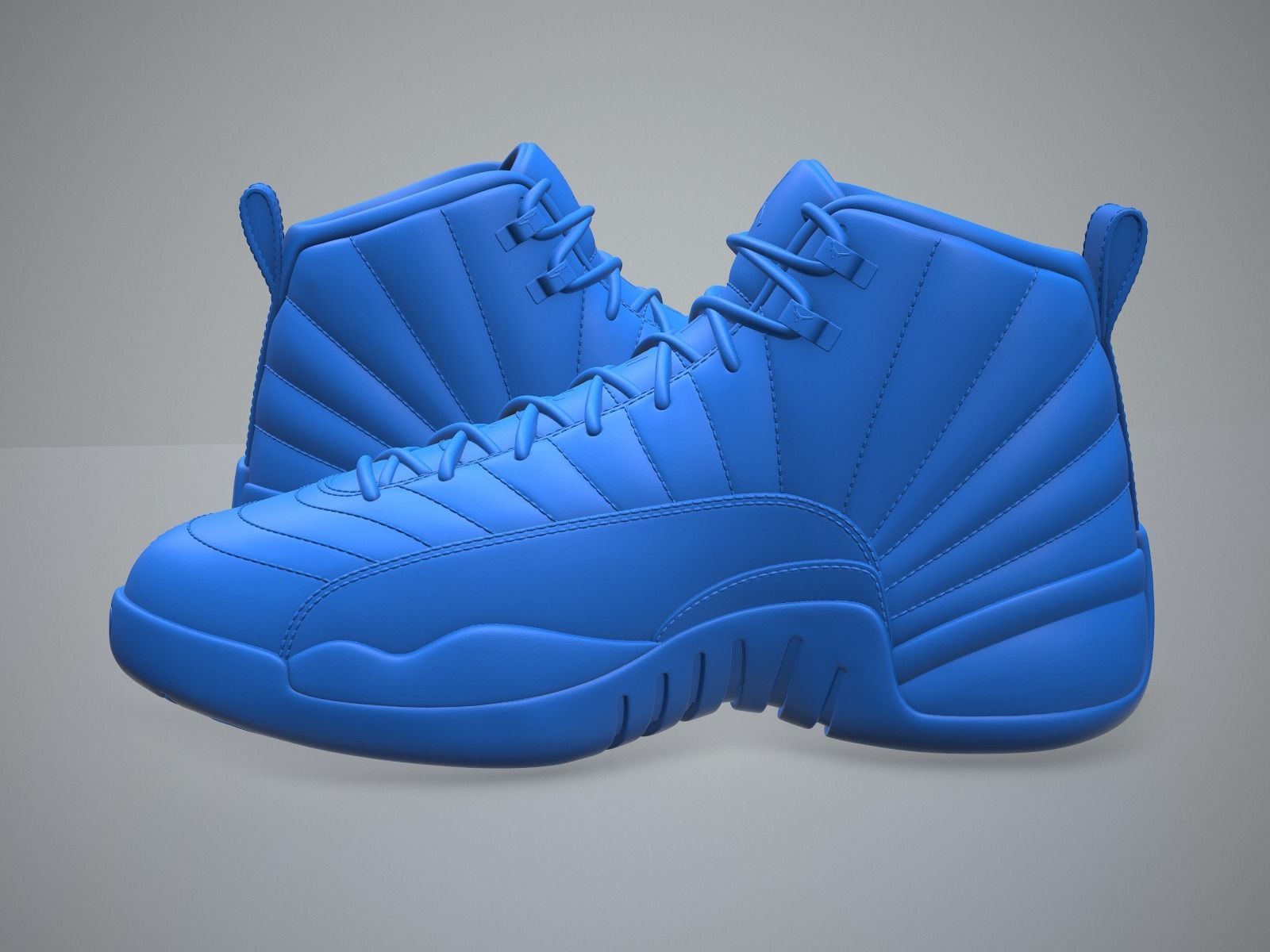 Air Jordan12-retro sneaker 3d printable 3D model 3D printable | CGTrader