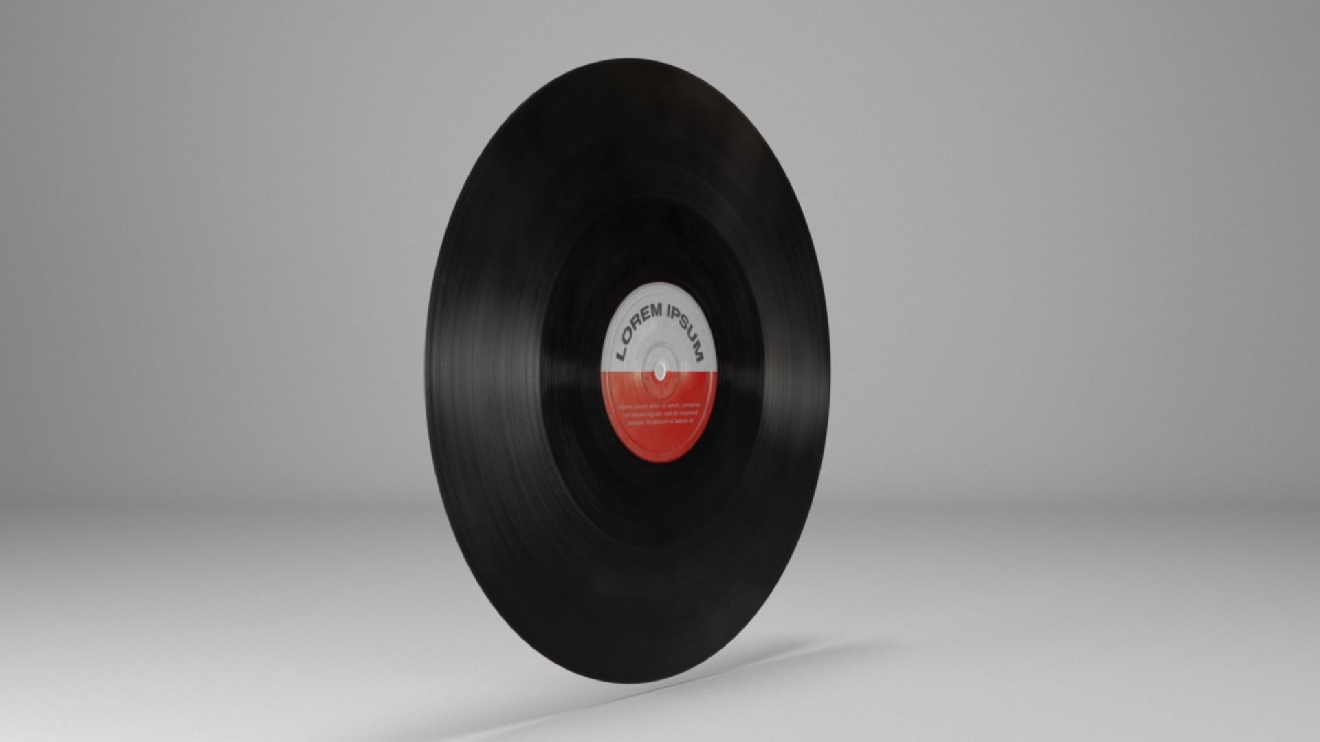 Vinyl Record Disc 3D model | CGTrader