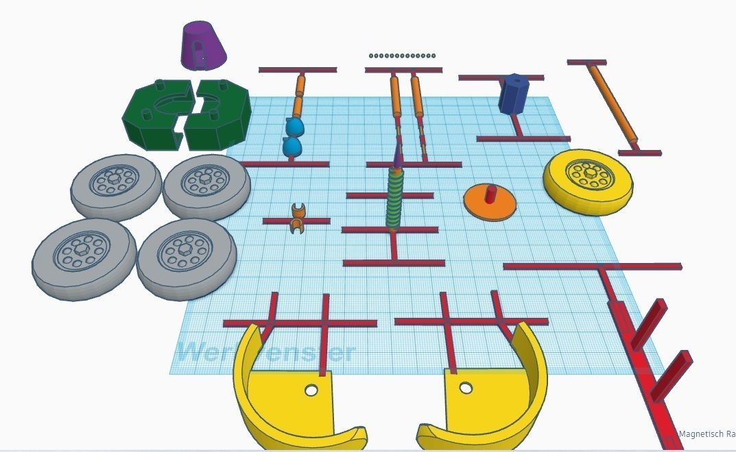 Machine gun car from Tintin Blue Lotus 3D model 3D printable | CGTrader