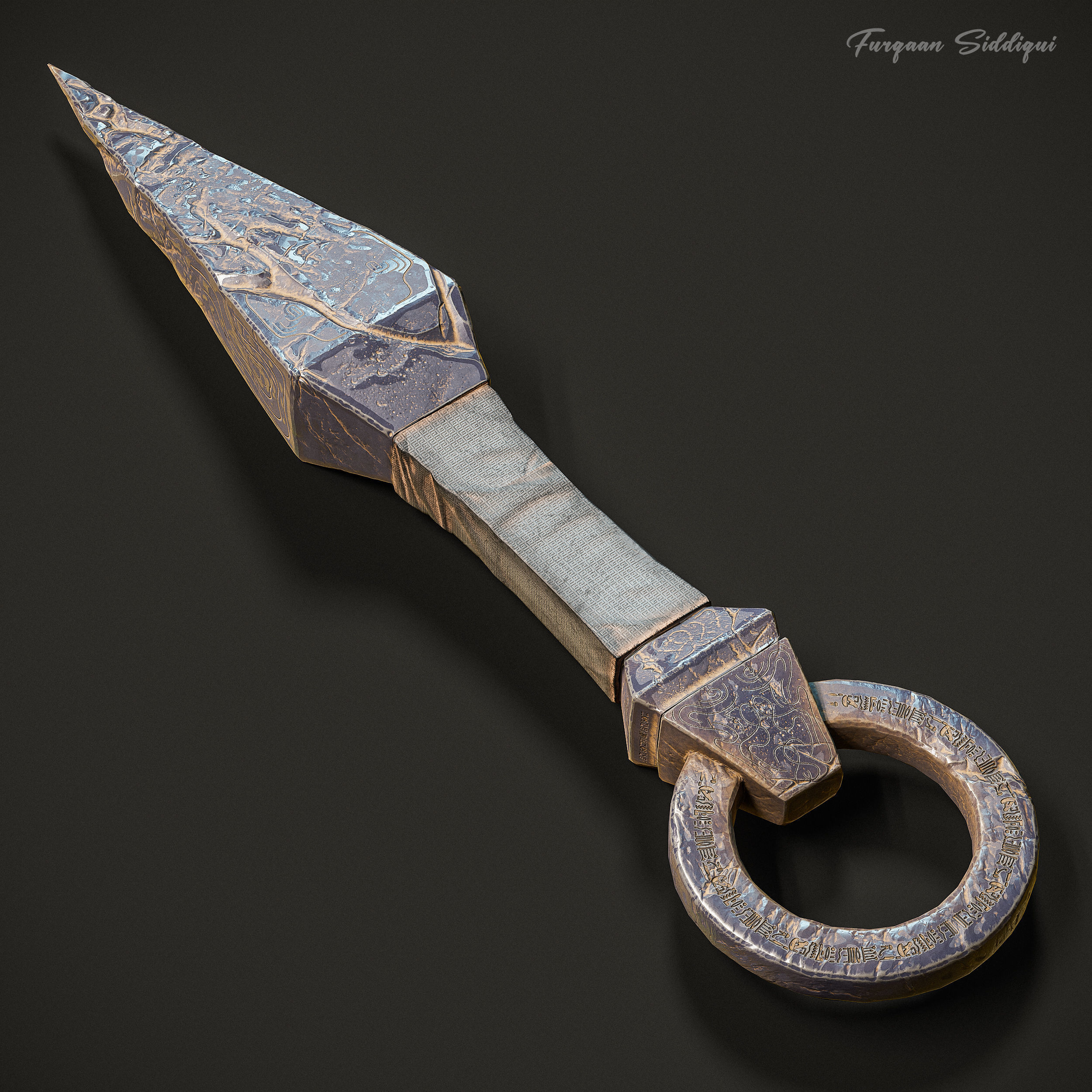 3D model Realistic Ancient Dagger VR / AR / low-poly | CGTrader