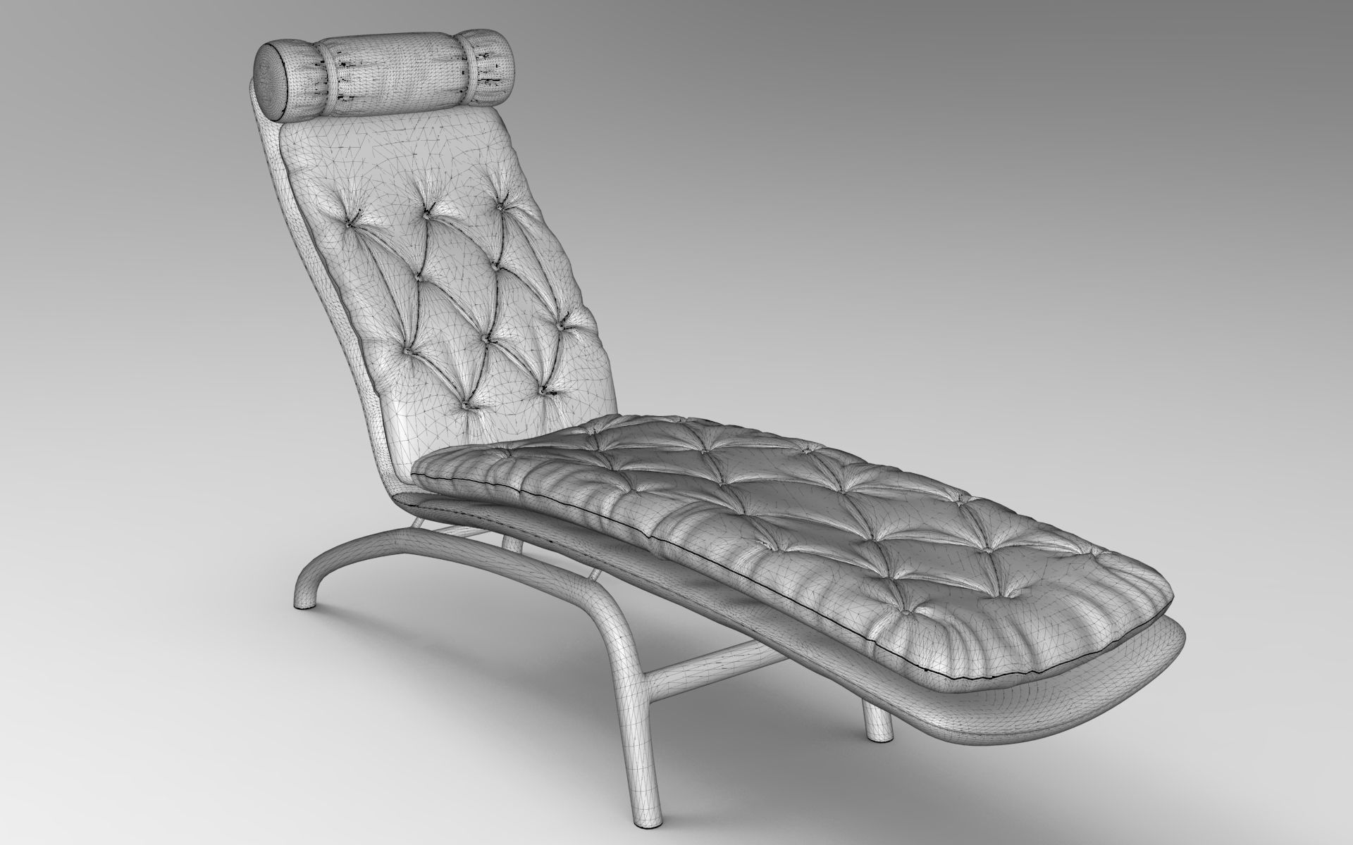 3D model Sia Chaise VR / AR / low-poly | CGTrader