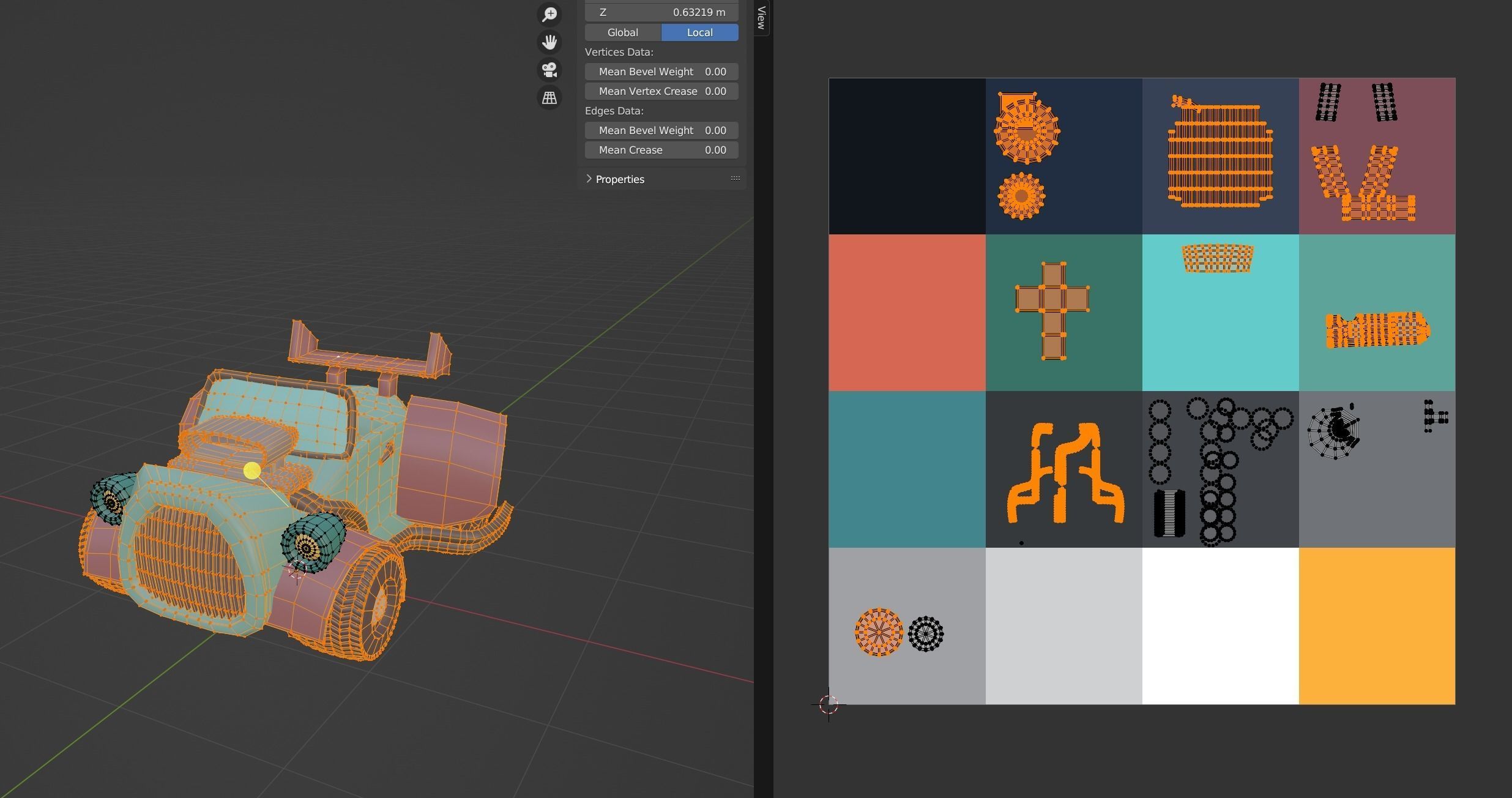 3D model Vintage Cartoonish Low Poly Race Car VR / AR / low-poly | CGTrader