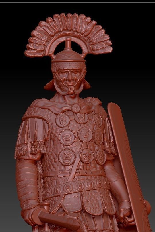 Roman Centurion 3D model 3D printable | CGTrader