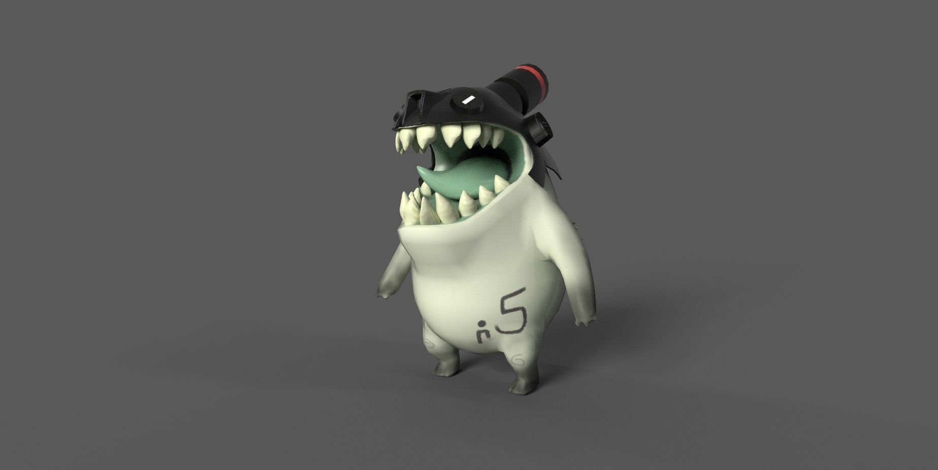 3D model Oggu creature VR / AR / low-poly | CGTrader