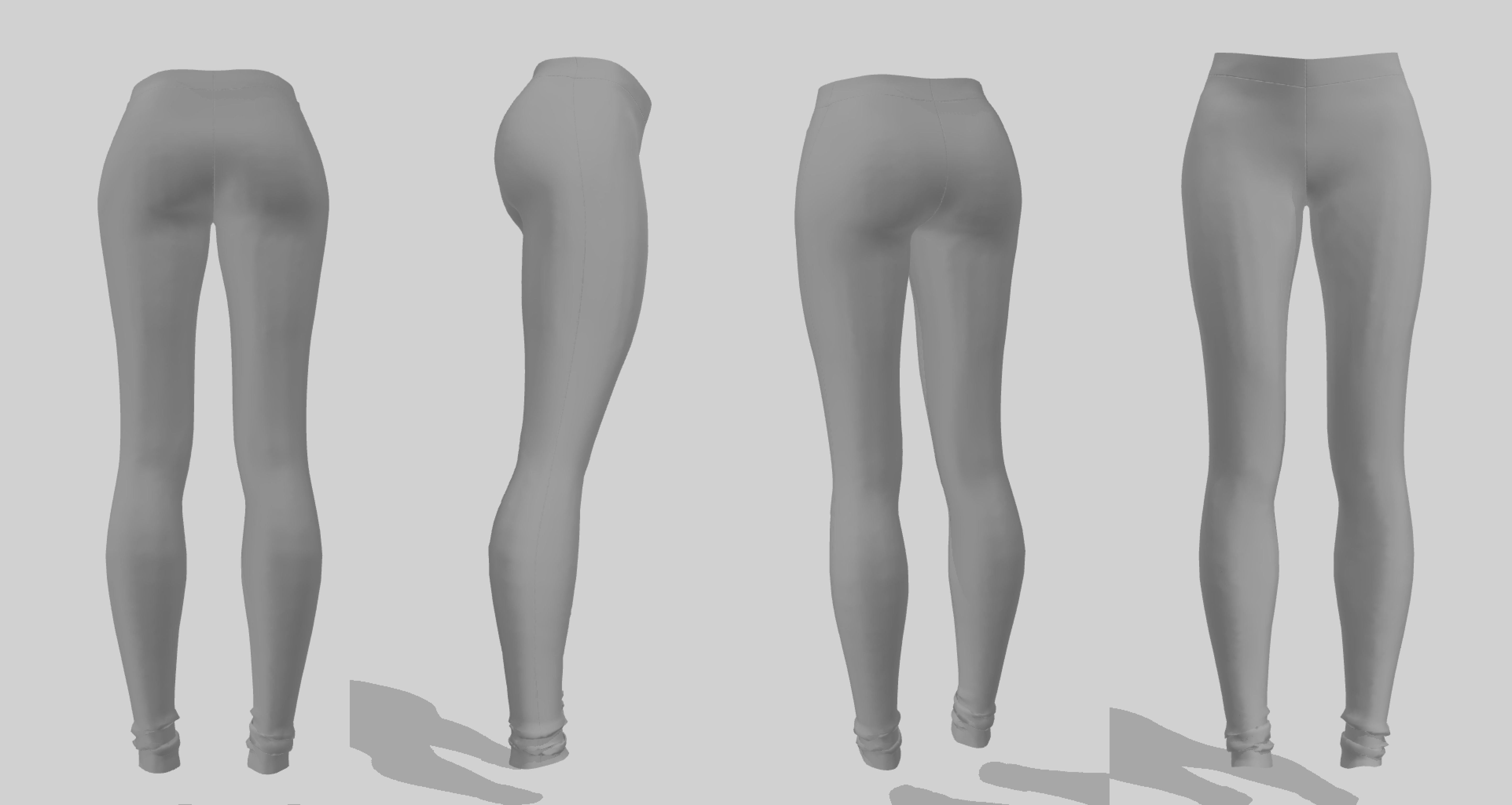 Leggings vol 01 Urban Collection 3D model | CGTrader