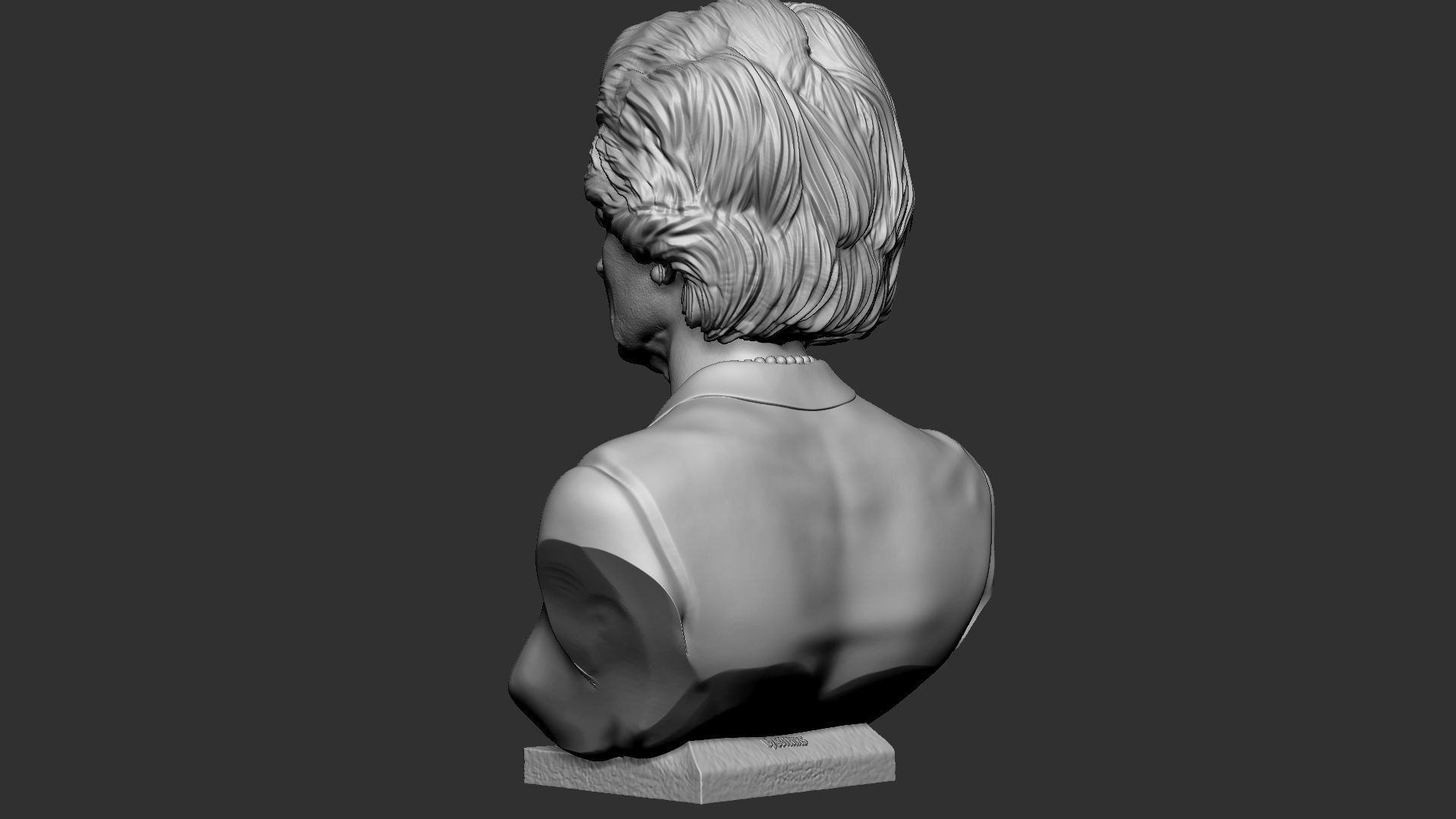 Margaret Thatcher 3D model 3D printable | CGTrader