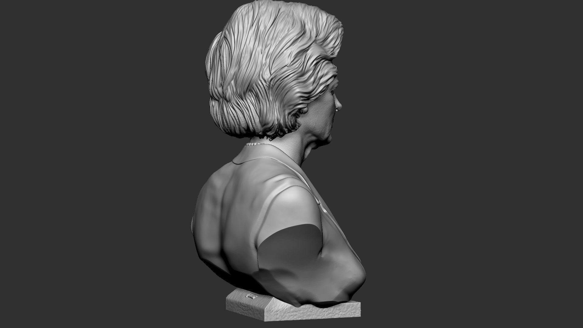 Margaret Thatcher 3D model 3D printable | CGTrader