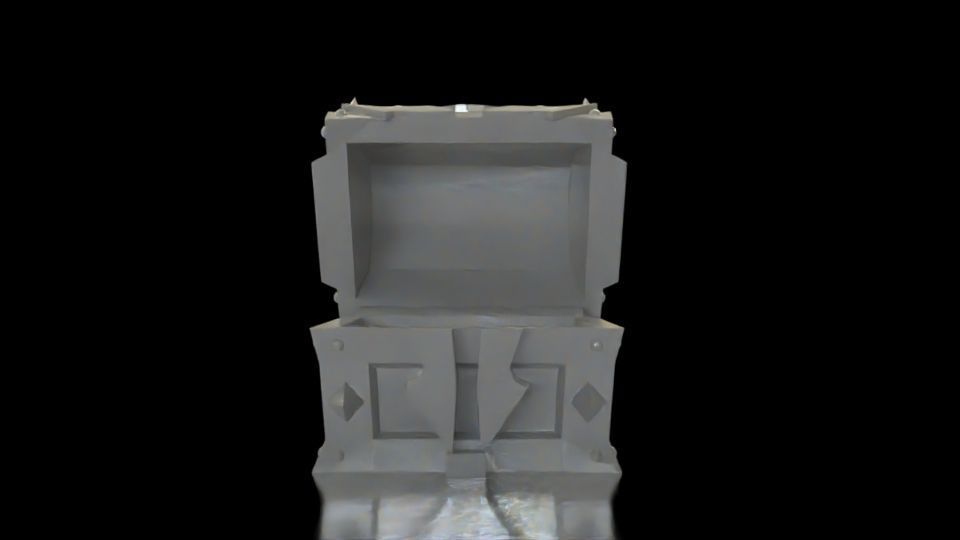 DnD Treasure Box Dice Box Pattern 3D model 3D printable | CGTrader