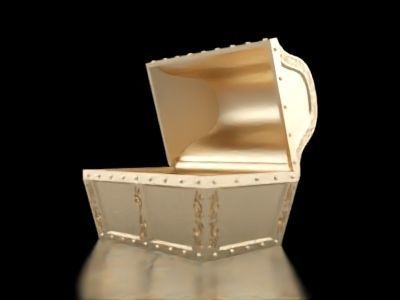 Dungeons And Dragons Treasure Box Dice Box Pattern 3D model 3D ...