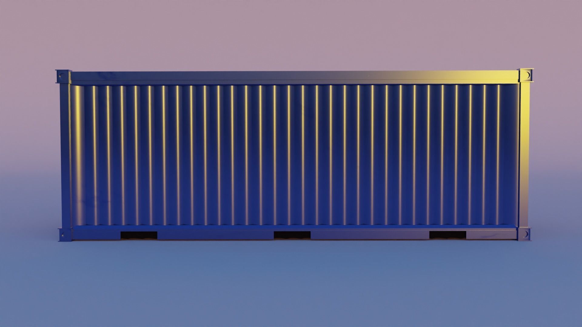 Container shipping free 3D model | CGTrader