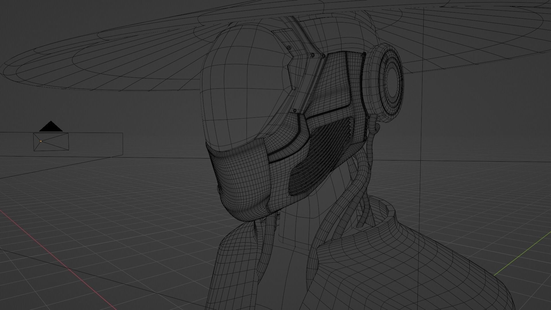 Cyber Samurai Face model free 3D model | CGTrader