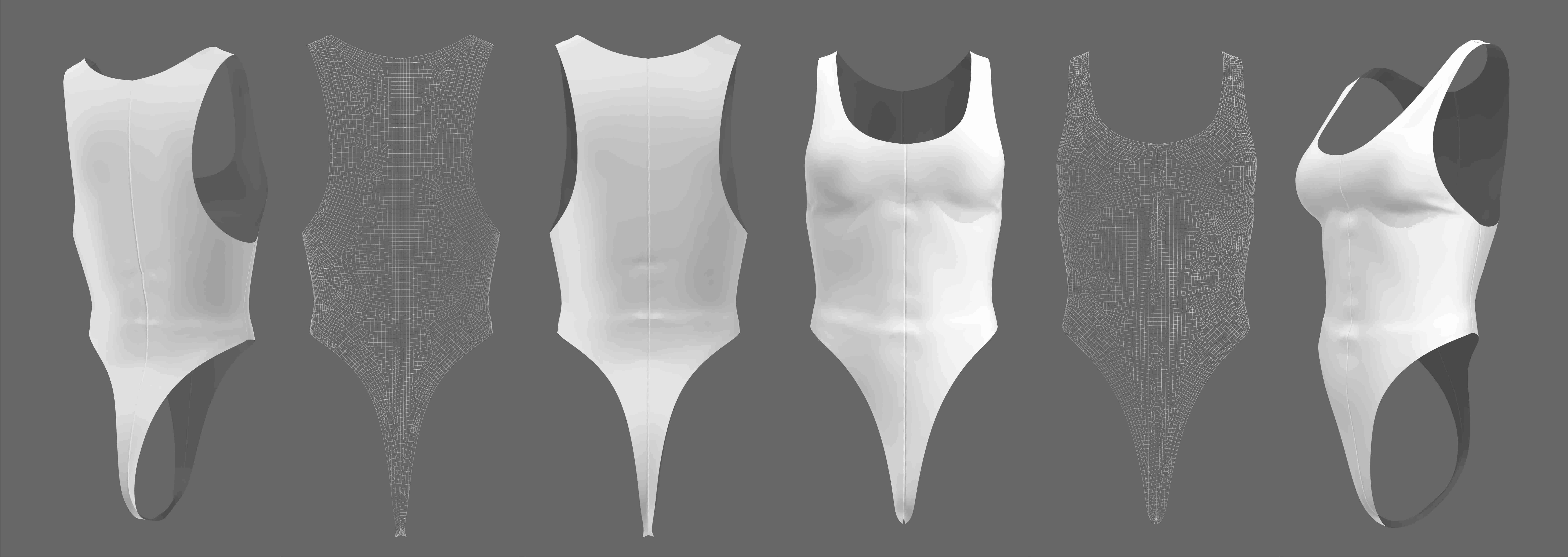 Fame Outfit vol 01 80s Collection 3D model | CGTrader