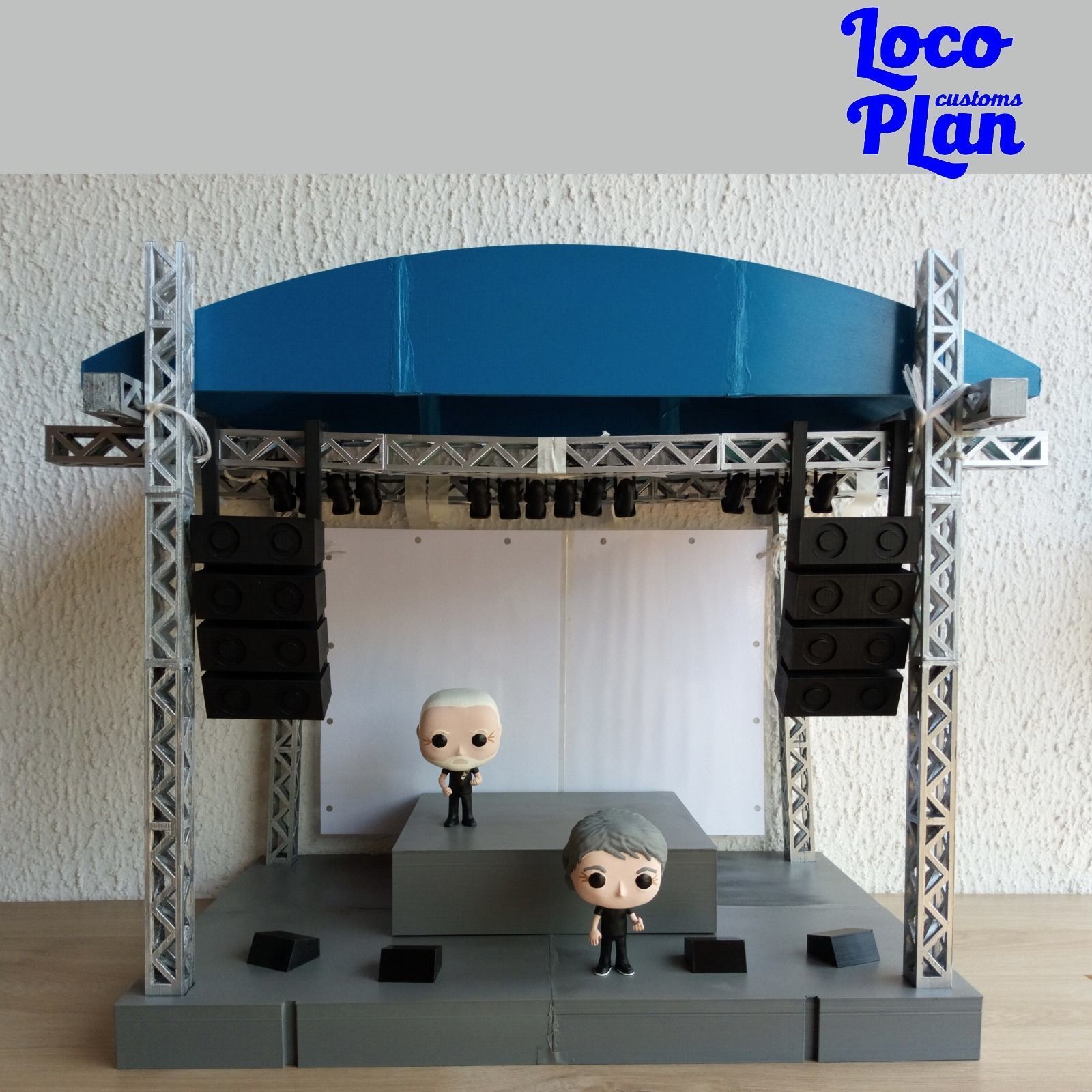 ROCK STAGE BUILDABLE 3D model 3D printable | CGTrader