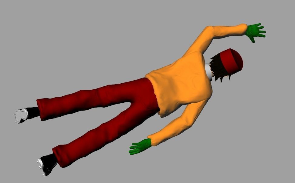 Genzo Wakabayashi - Captain Tsubasa 3D model 3D printable | CGTrader