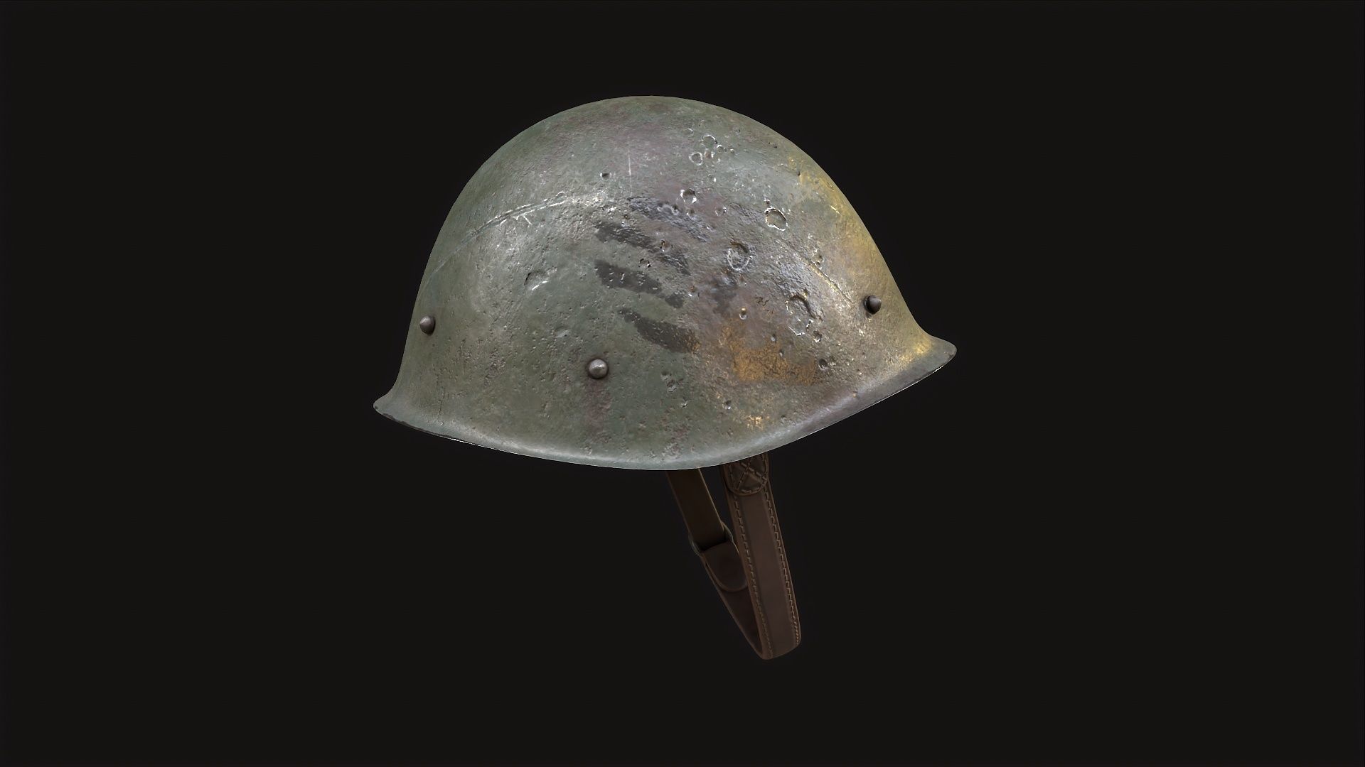 Combat Helmet Soviet WW2 PBR free VR / AR / low-poly 3D model | CGTrader