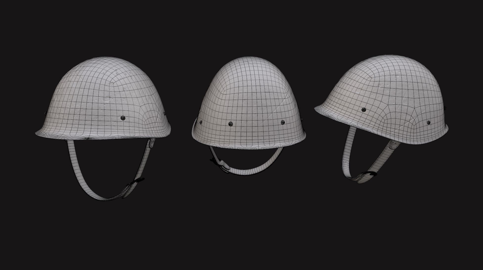 Combat Helmet Soviet WW2 PBR free VR / AR / low-poly 3D model | CGTrader