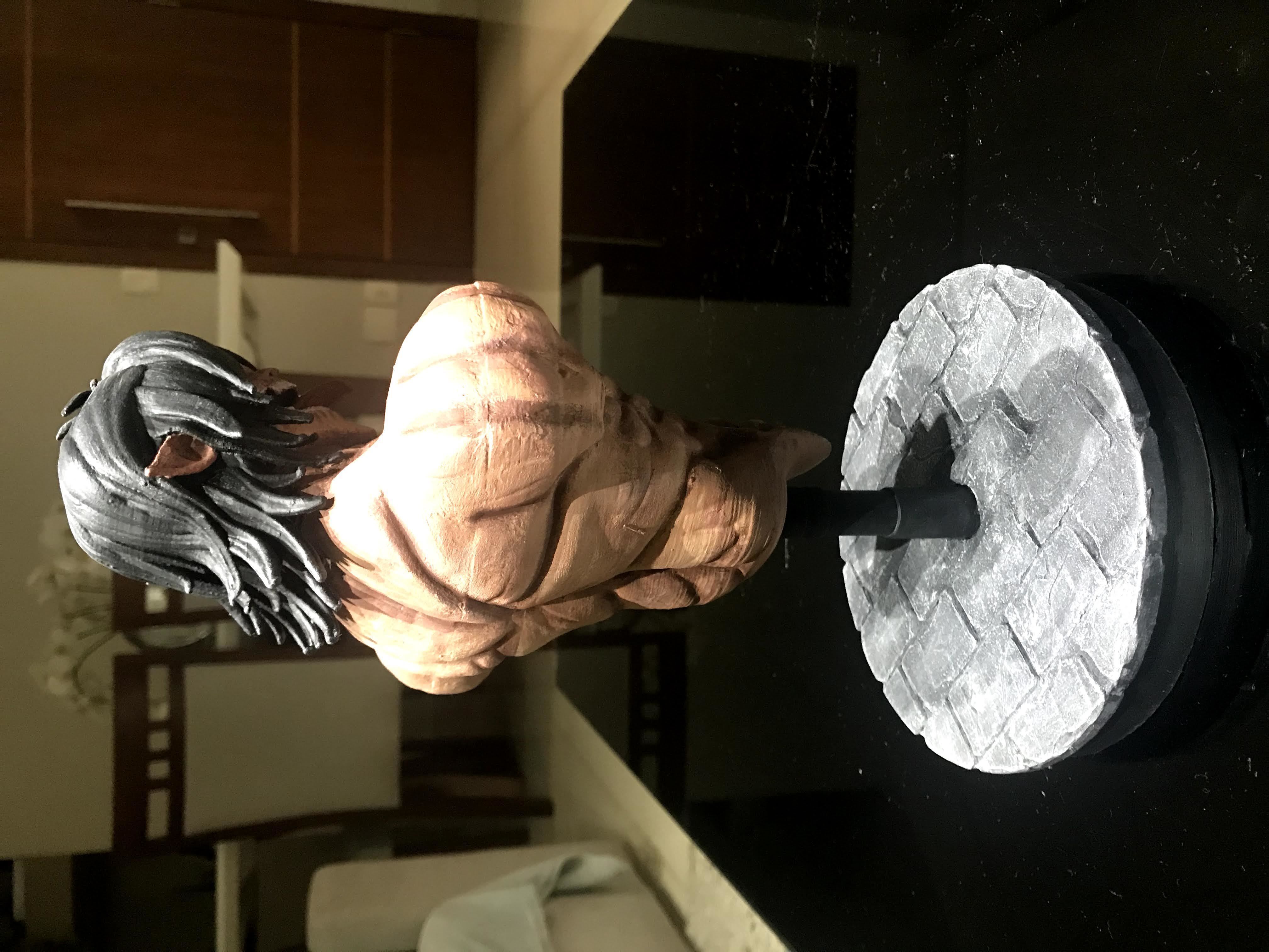 Eren Yeager Bust 3D Print Model STL 3D 3D model 3D printable | CGTrader