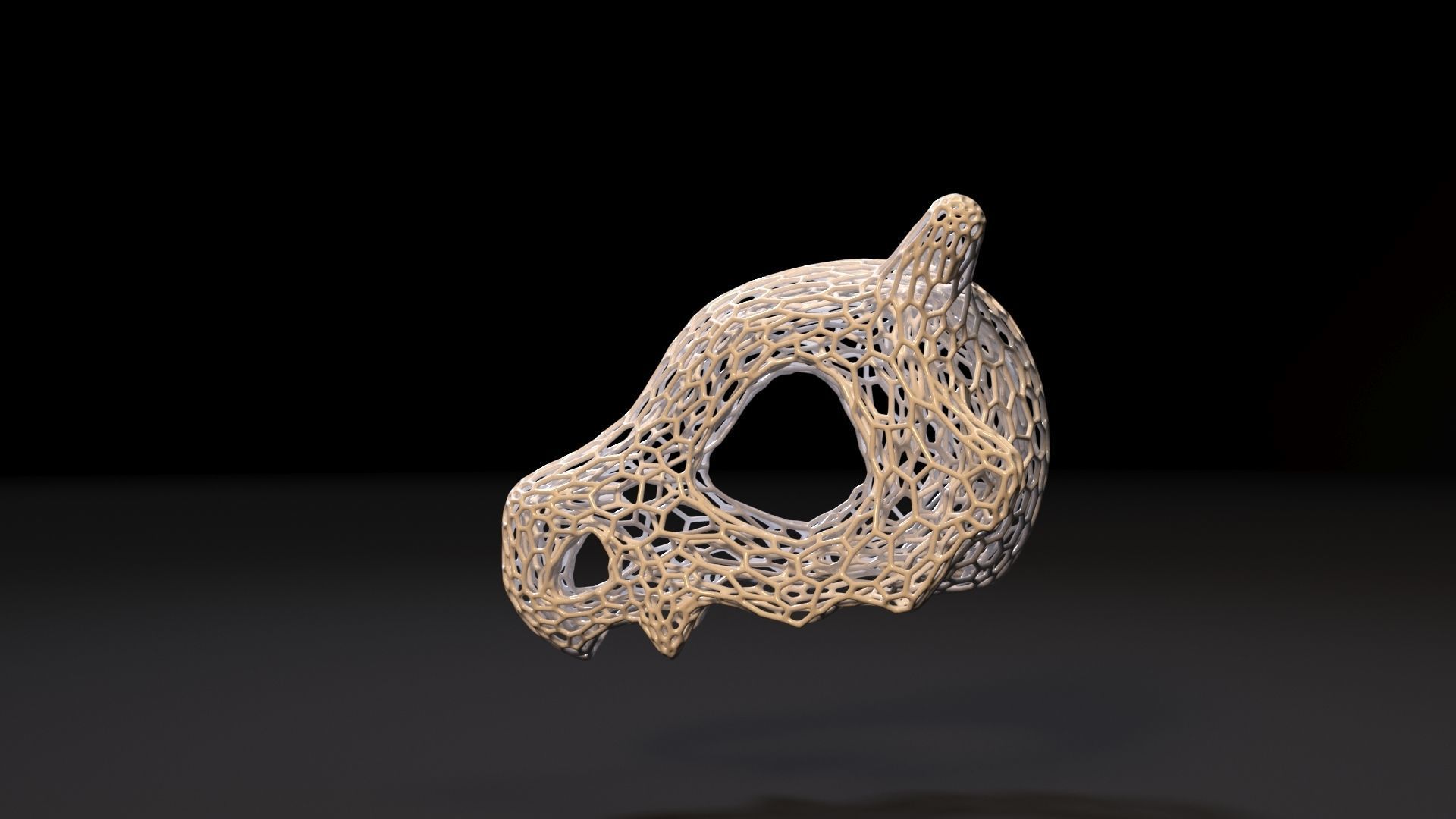 Cubone Pokemon Skull 3D model 3D printable | CGTrader