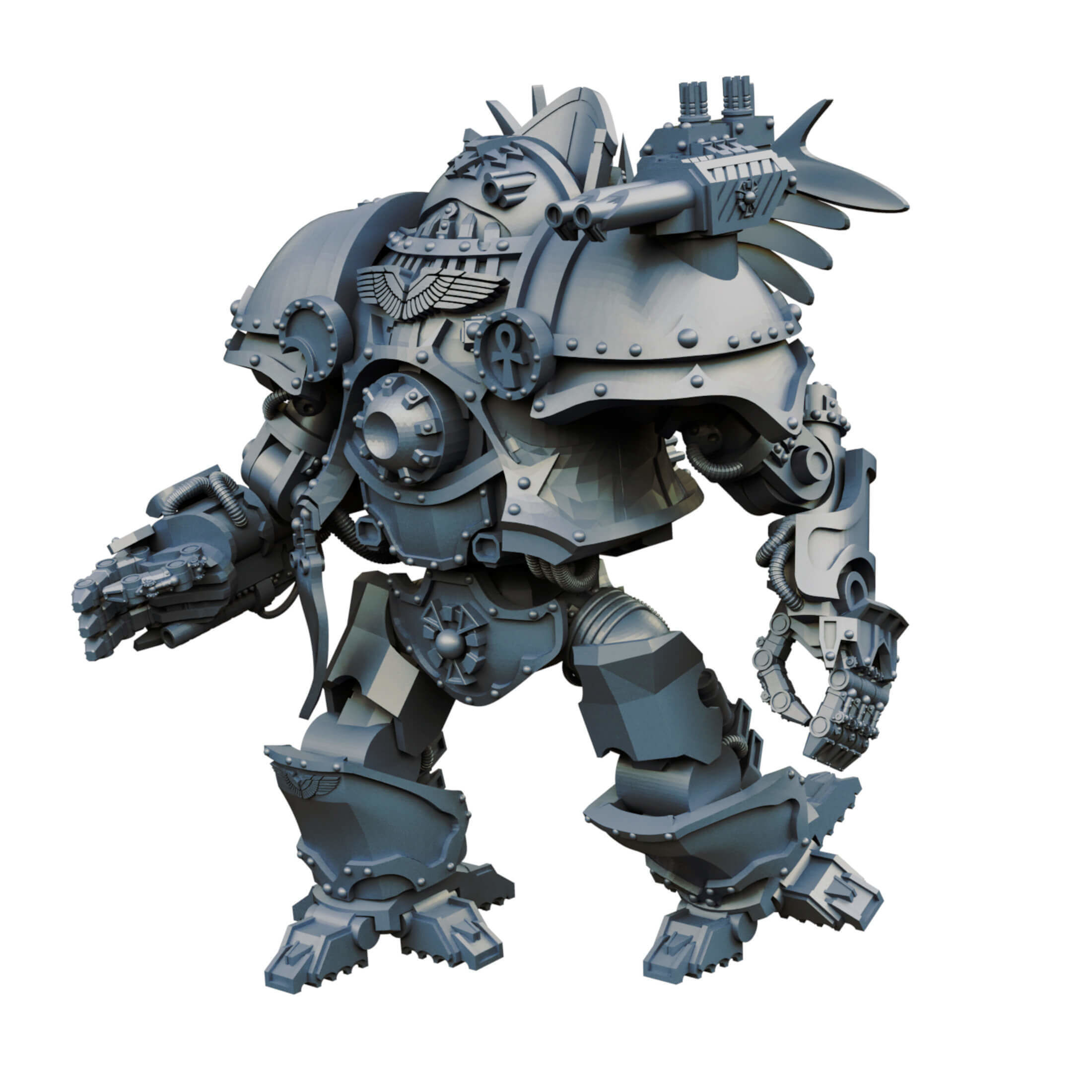 War machine battle automaton Sci Fi Wargames Proxy 3D model 3D ...
