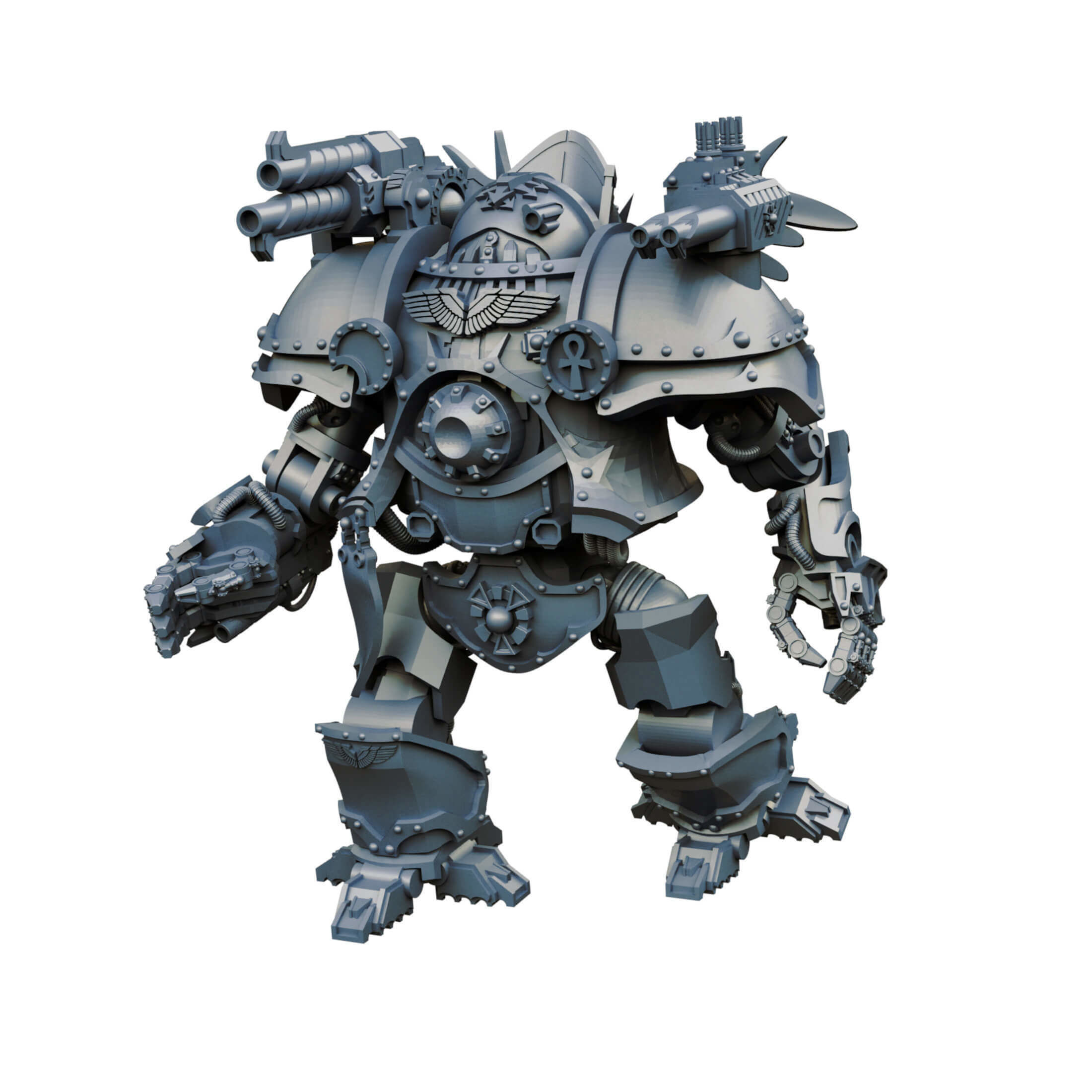 War machine battle automaton Sci Fi Wargames Proxy 3D model 3D ...