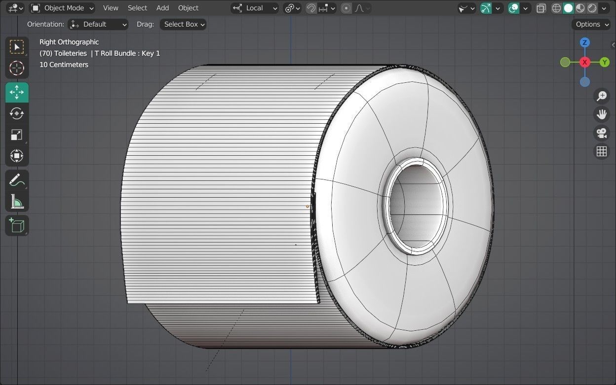 3D model Toilet Paper Roll Emoji new Animated VR / AR / low-poly | CGTrader