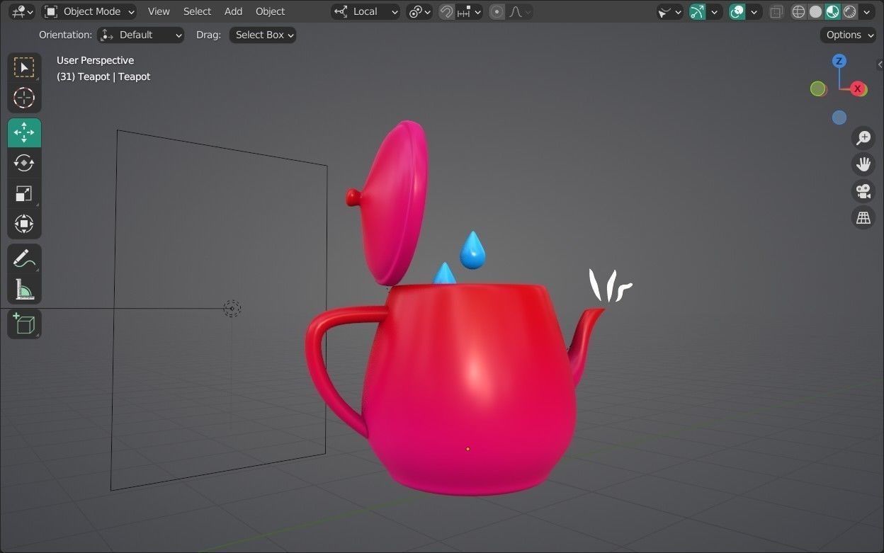 3D model Teapot Emoji new Animated VR / AR / low-poly | CGTrader