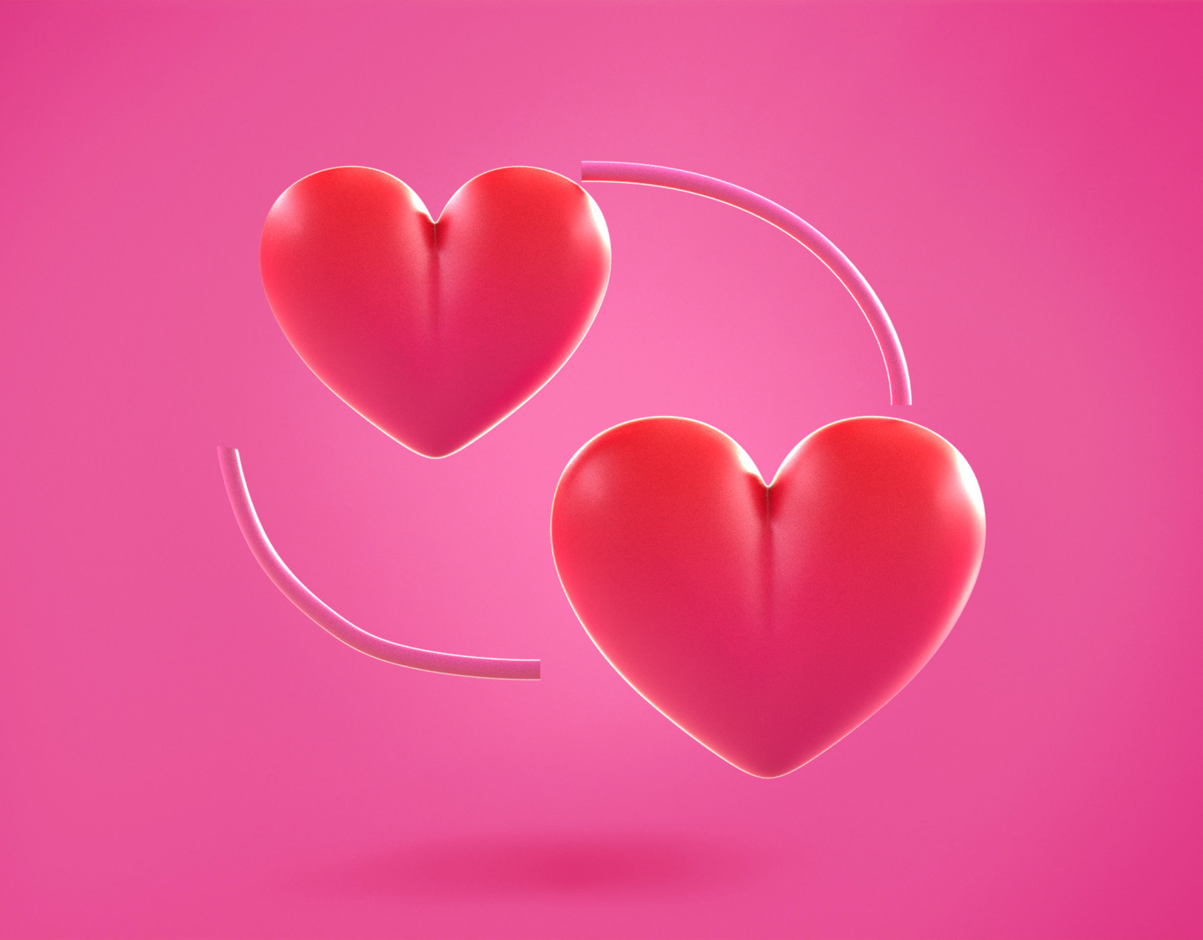 3D model Revolving Hearts Emoji new Animated VR / AR / low-poly | CGTrader