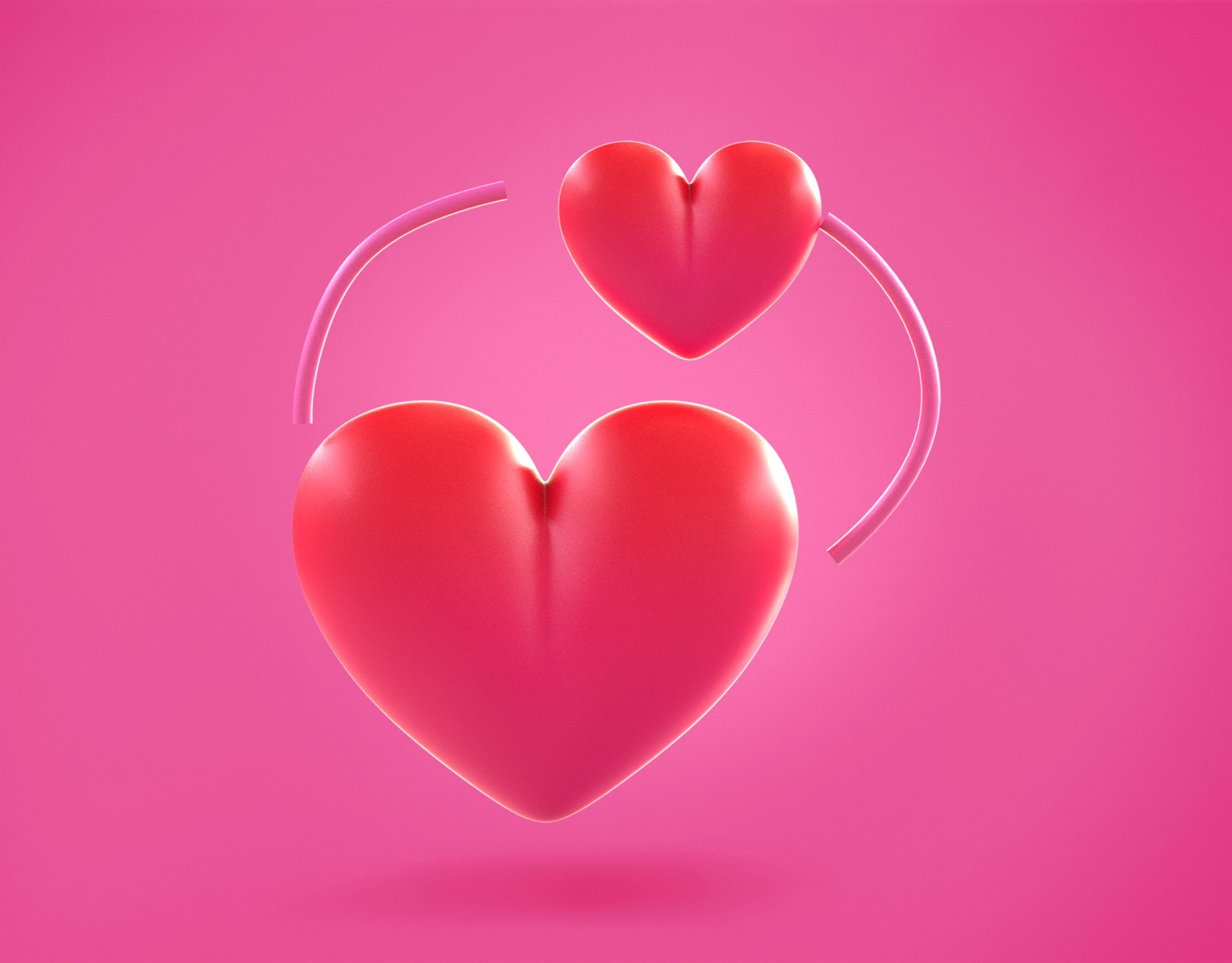 3D model Revolving Hearts Emoji new Animated VR / AR / low-poly | CGTrader