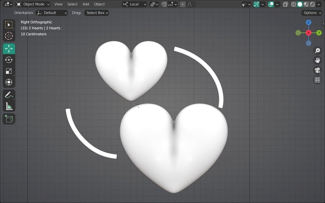 3D model Revolving Hearts Emoji new Animated VR / AR / low-poly | CGTrader