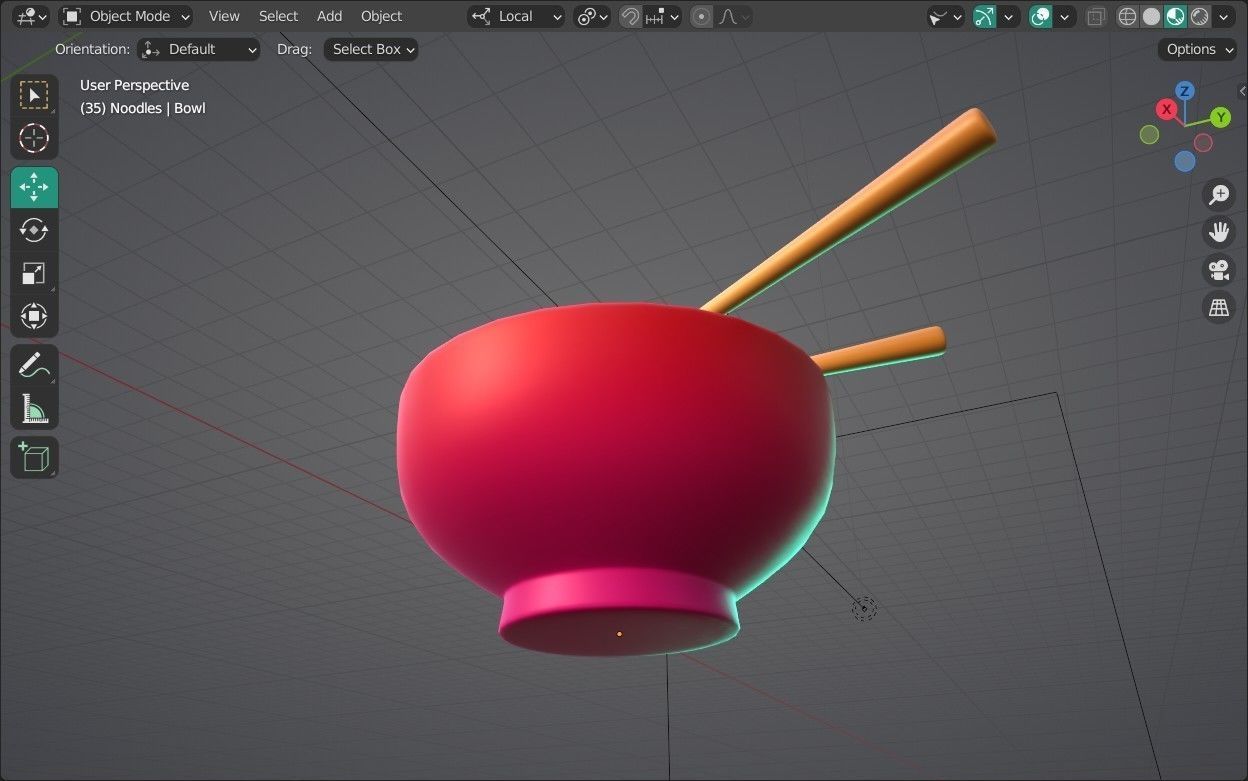 3D model Noodles Emoji new Animated VR / AR / low-poly | CGTrader
