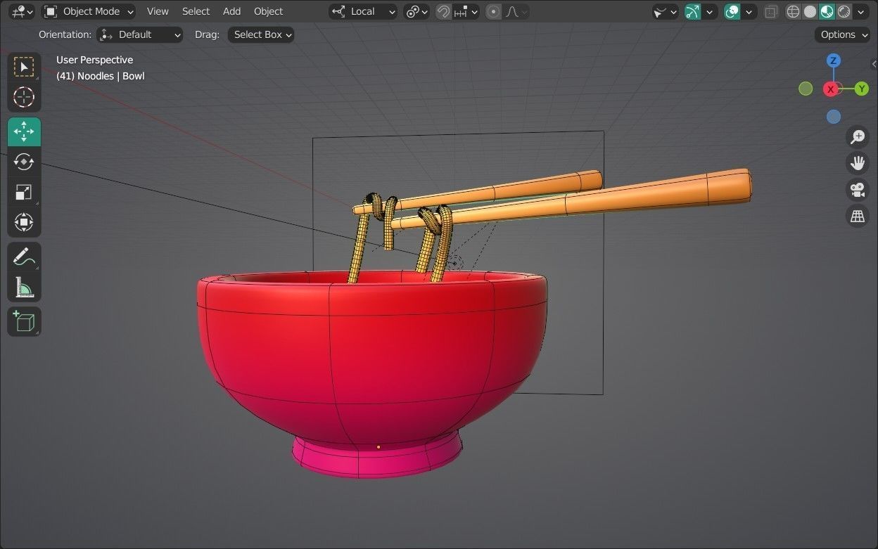 3D model Noodles Emoji new Animated VR / AR / low-poly | CGTrader
