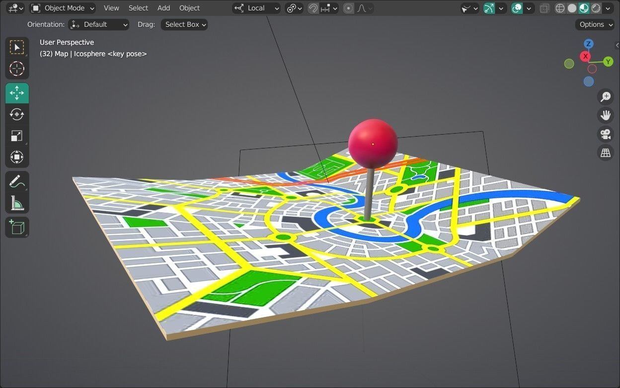 3D model Map Emoji new Animated VR / AR / low-poly | CGTrader