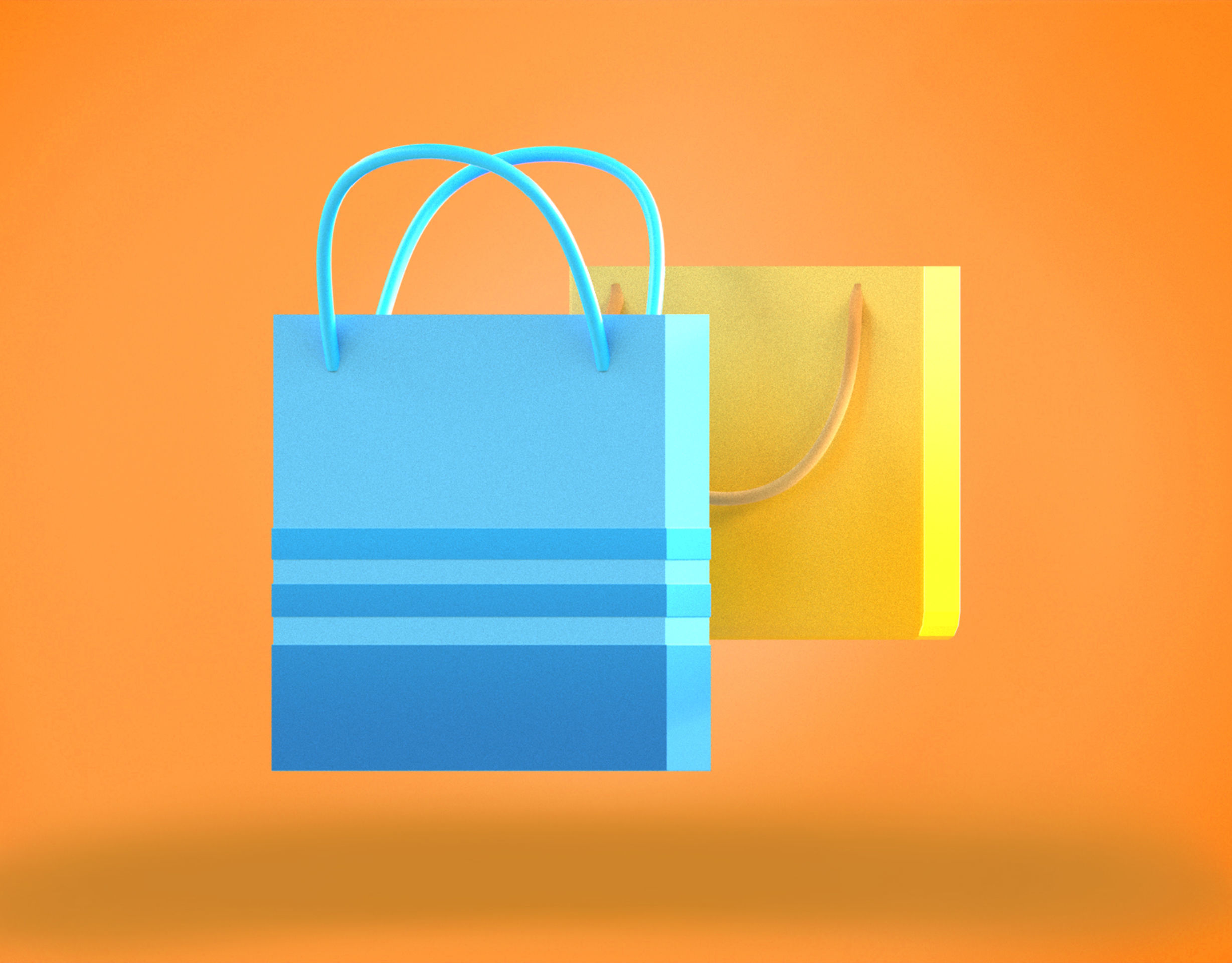 3D model Gift Bag Emoji new Animated VR / AR / low-poly | CGTrader