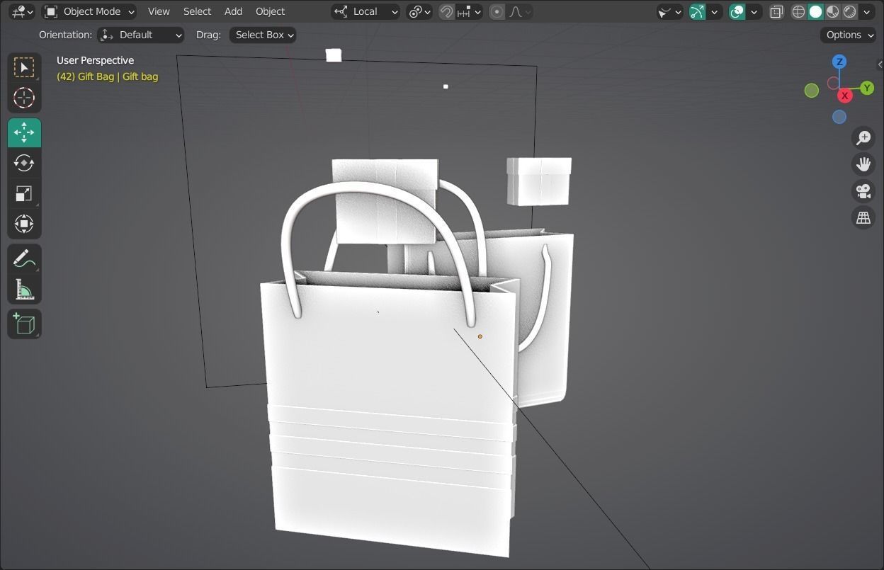 3D model Gift Bag Emoji new Animated VR / AR / low-poly | CGTrader
