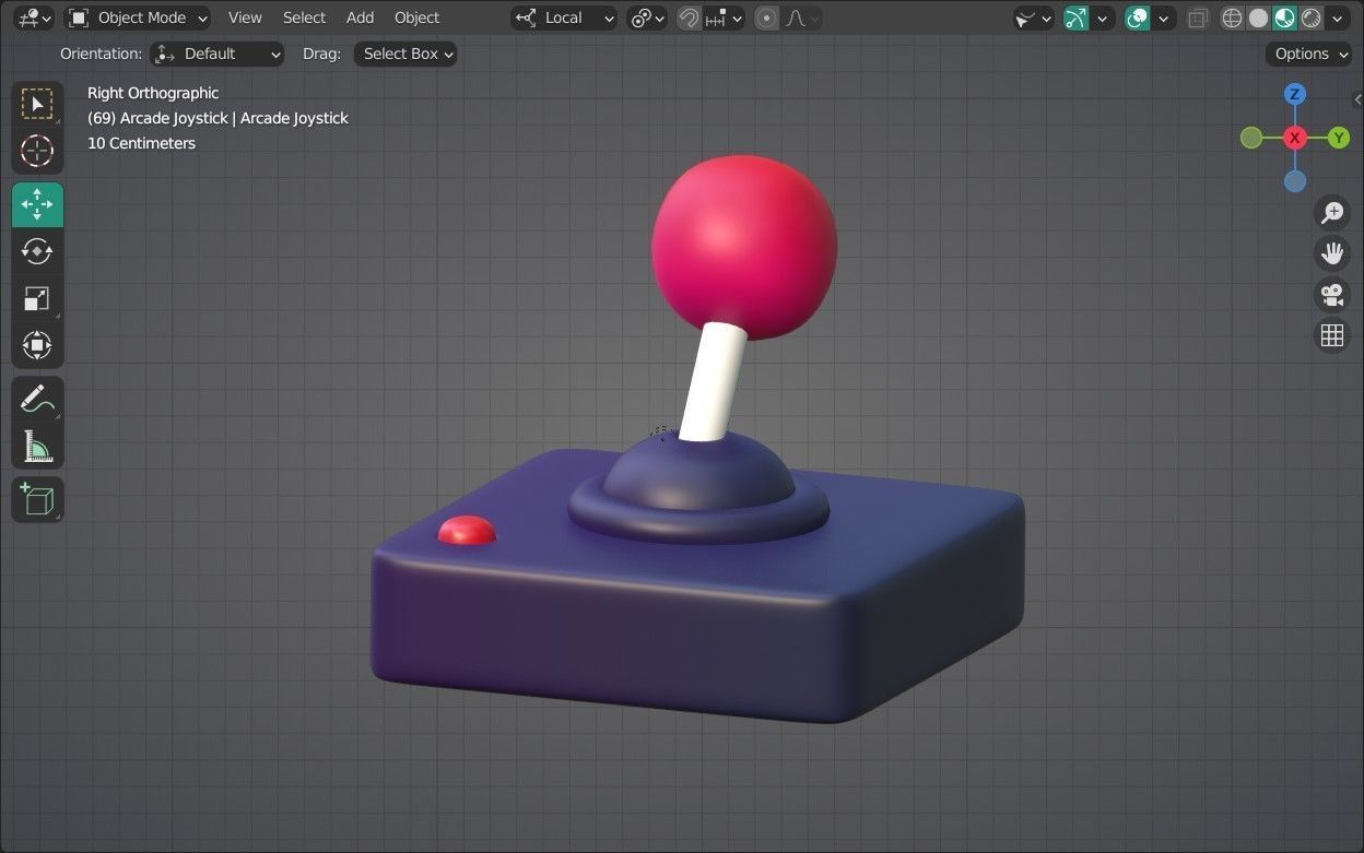 3D model Arcade Joystick Emoji new Animated VR / AR / low-poly | CGTrader