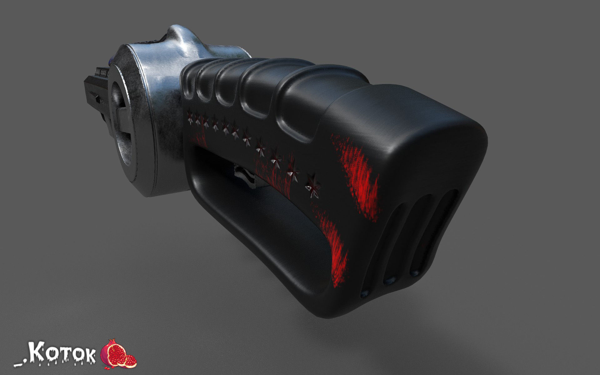 Space Gun free VR / AR / low-poly 3D model | CGTrader